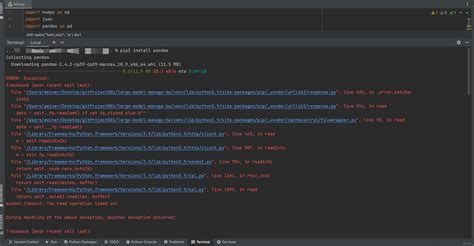 python之 pyCharm pip安装pandas库失败 python 水w 华为云开发者联盟