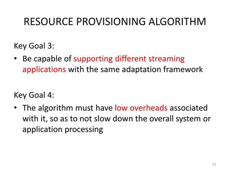 ppt dynamic resource provisioning for data streaming applications in