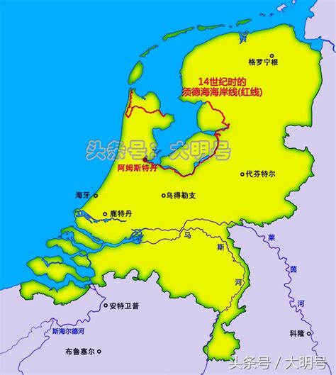 圖說荷蘭填海造陸史，荷蘭填海所得土地已占其國土面積的20 每日頭條