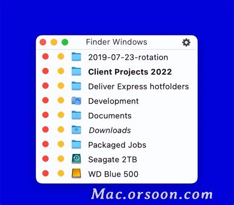 Finder Windows Mac