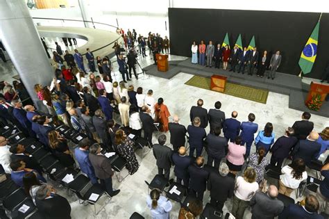 A Ministra Do Planejamento E Orçamento Simone Tebet Toma Posse Em