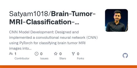 Brain Tumor Mri Classification Analysis Cnn Brain Tumor Dl Pytorch Ipynb At Main · Satyam1018