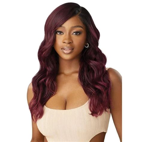 Perruque Wavy Lace Hd Elissa Outré Lacefront Melted Hairline Diouda