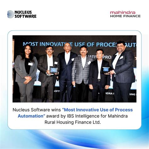 nucleus software on linkedin innovationaward processautomation