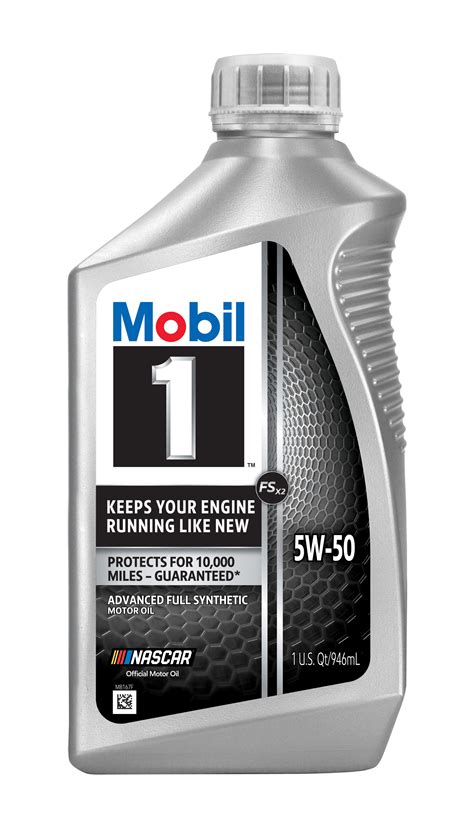 Mobil 1 FS X2 European Car Formula Full Synthetic Motor Oil 5W-50, 1 ...