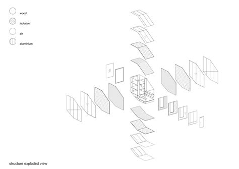Structure Exploded Modern Design