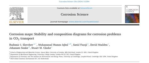 Saeid Faraji On Linkedin Im Excited To Share Our Recently Published Paper Corrosion Maps …