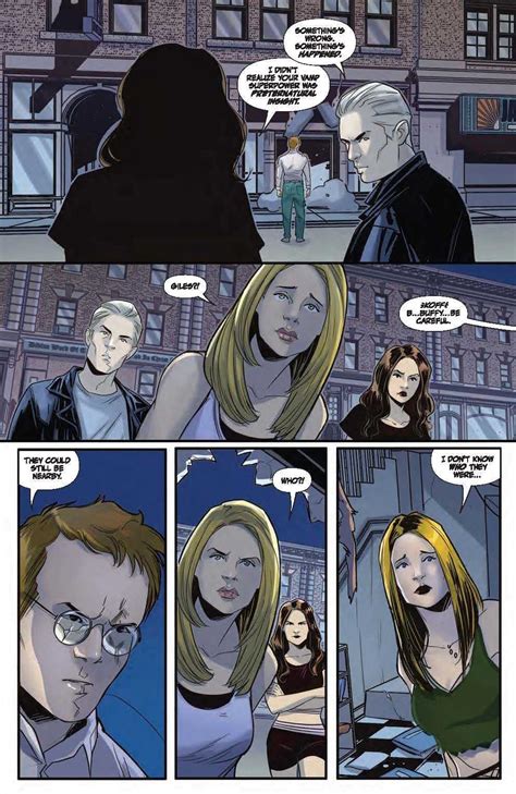 Vampire Slayer 15 Preview Willow And Xander Caught In A Snackrifice