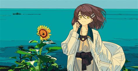 Sunflower Anime Wallpapers Wallpaper Cave