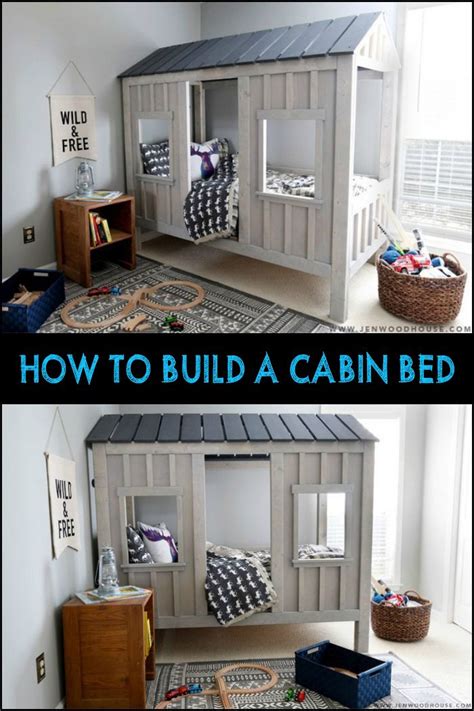 Imaginative Cabin Bed Practical 10 Step Furniture Diy Projects For