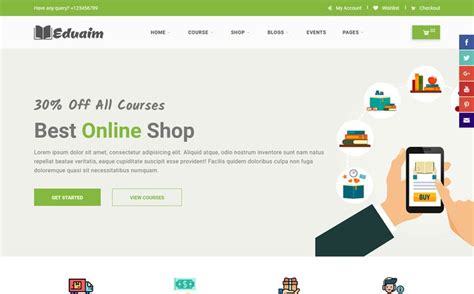 Eduaim Education Html Bootstrap 5 Template Education Website