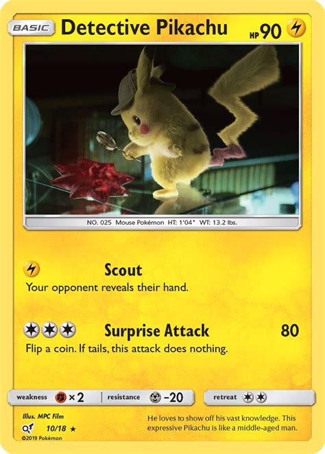 Setdetective Pikachu ‹ Pkmncards