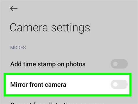 how to turn off inverted camera settings on iphone and android