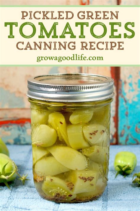 Pickled Green Tomatoes Canning Artofit Pickled Green Tomatoes Canning Artofit