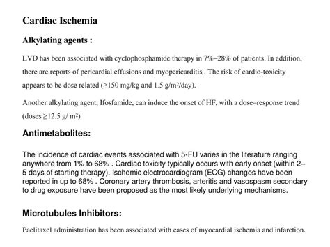 Cardio Toxicity Of Anti Cancer Therapy Ppt Download