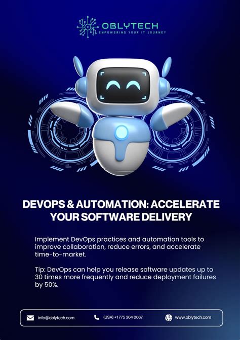 🚀 Accelerate Your Software Delivery With Devops And Automation 🤖 Oblytech