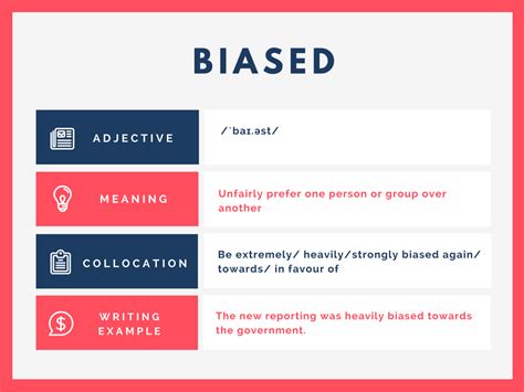 Biased Word Of The Day For The Ielts Writing And Speaking Test