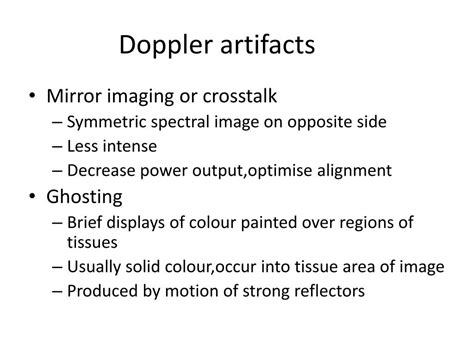 Ppt Doppler Echocardiography And Tissue Doppler Powerpoint Presentation
