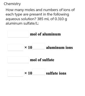 Answered How Many Moles And Numbers Of Ions Of Bartleby