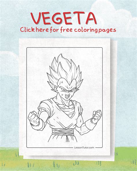 Vegeta Ssj Blue Free Colouring Pages