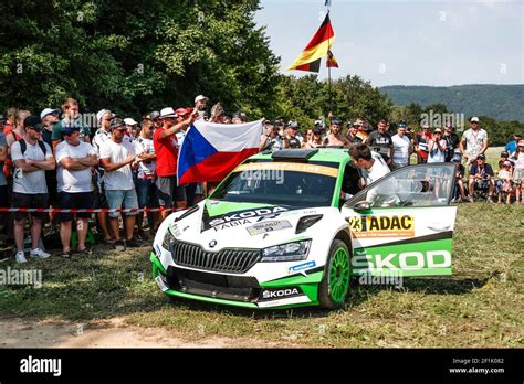 KOPECKY Jan CZE DRESLER Pavel CZE SKODA FABIA R EVO R SKODA MOTORSPORT Action