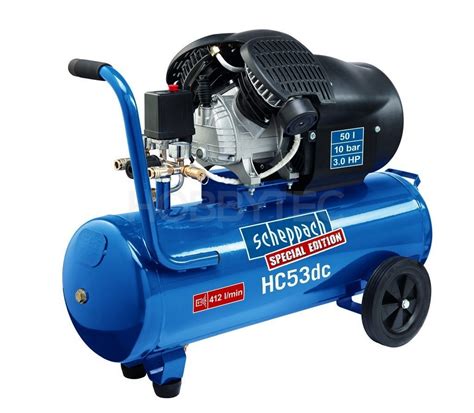 Scheppach Hc 53 Dc Double Piston Compressor Oil