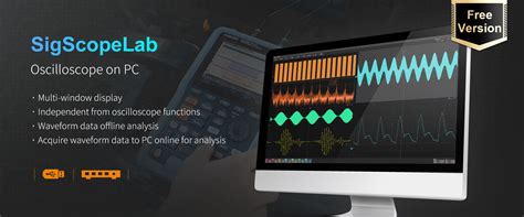 Oscilloscope Pc Analysis Software Sigscopelab For Data Sharing And Remote Analysis Siglent