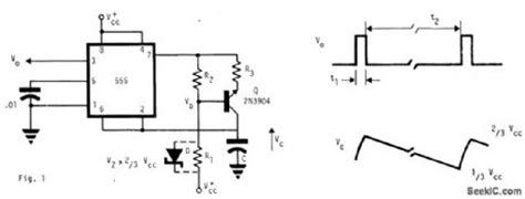 Astable With Low Duty Cycle Basic Circuit Circuit Diagram Seekic Com