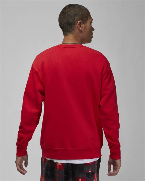 Jordan Essential Holiday Mens Fleece Crew Nike Lu