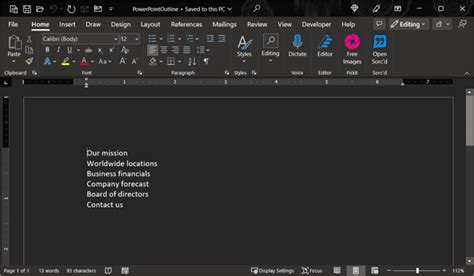 Hoe De Donkere Modus In Microsoft Word In Te Schakelen En Uit Te Schakelen