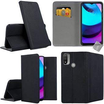 Housse Etui Coque Pochette Portefeuille Pour Motorola Moto E20 E30