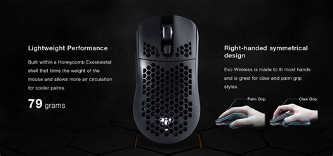 Exo Wireless Gaming Mice Tecware Mouse