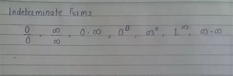 Indeterminate Math