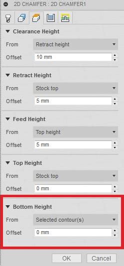 Fusion Help Unable To Create 2d Chamfer Toolpath In Autodesk Fusion