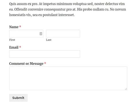 Контактная форма как добавить на сайт Wordpress бесплатно