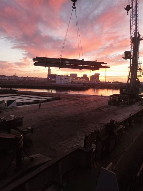 Med Dahmane On Linkedin Susnset Casablanca Port