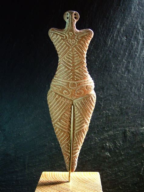 The Cucuteni Venus Wood Fired Ceramic Replica Of The Ancient