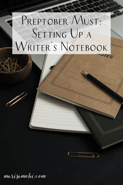 Preptober Must Setting Up A Writer S Notebook Artofit