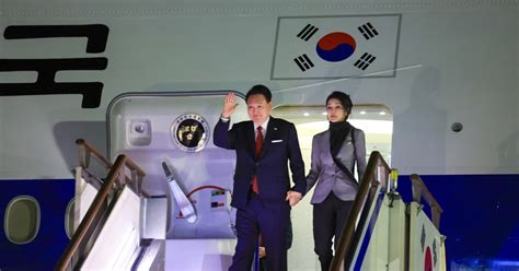 윤 대통령 전산망 마비 챙긴 뒤 영·프 순방 경제·엑스포 총력