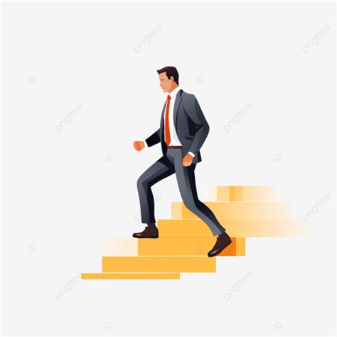 As His Business Grows The Man Steps Up Business Office Work Png