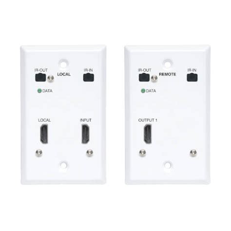 Hdmi Over Cat6 Wallplate Extender Kit 4k 60hz Hdr Eaton