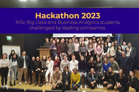 Msc Big Data And Business Analytics Hackathon 2023 Escp Business School