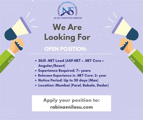 Rabina Nunisa On Linkedin Aspnet Aspnetcore Netcore Angular React Opentowork