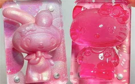 火漆咕卡vs果冻蜡捏捏咕卡，好解压～ 张鱼小玩子哟 张鱼小玩子哟 哔哩哔哩视频