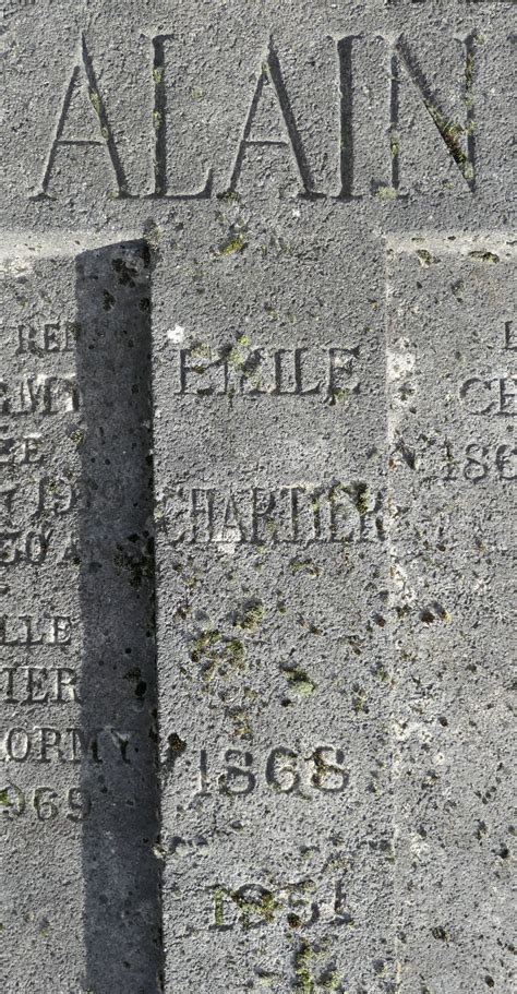 Cimetière Du Père Lachaise Appl Alain Emile Auguste Chartier Dit 1868 1951