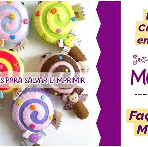 Lembrancinha de Natal Molde Completo DIY Feltro Fácil