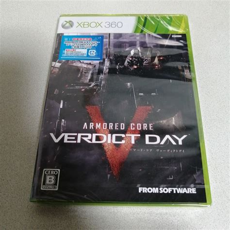Yahooオークション 【xbox360】 Armored Core Verdict Day （アーマ