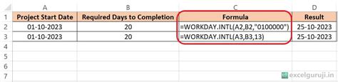 Excel Workday Intl Function Boost Productivity With Efficient