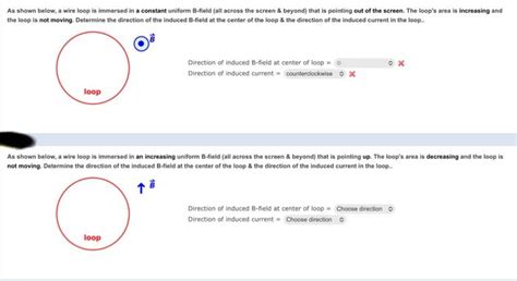 solved as shown below a wire loop is immersed in a constant