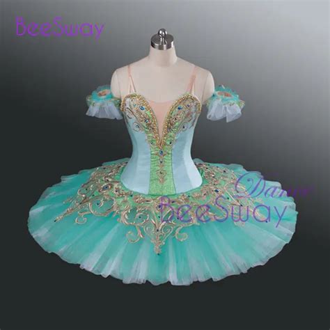 Green Ballet Costume Professional Ballet Tutus Sugar Plum Fairy